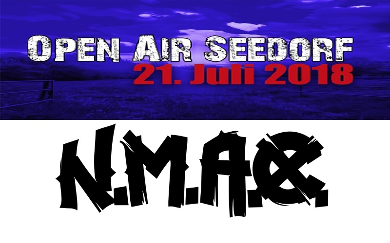 Die dritte Band 2018: N.M.A.C. aus Köln - OAS - Open Air Seedorf